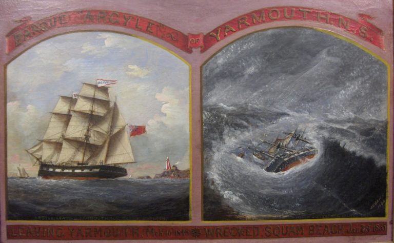 Lost to The Sea Memorial | Yarmouth, Nova Scotia | The Wreck of the ...